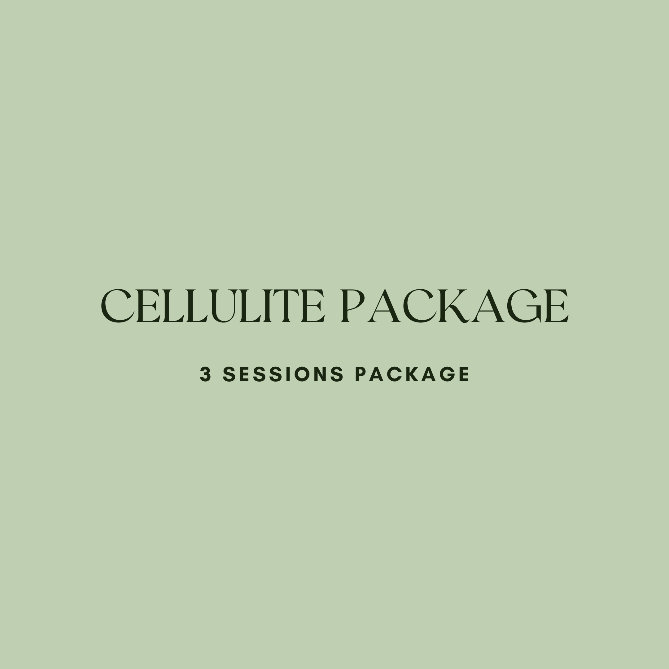 Cellulite Package of 3 - Body Sculpting Houston, TX – London E Spa