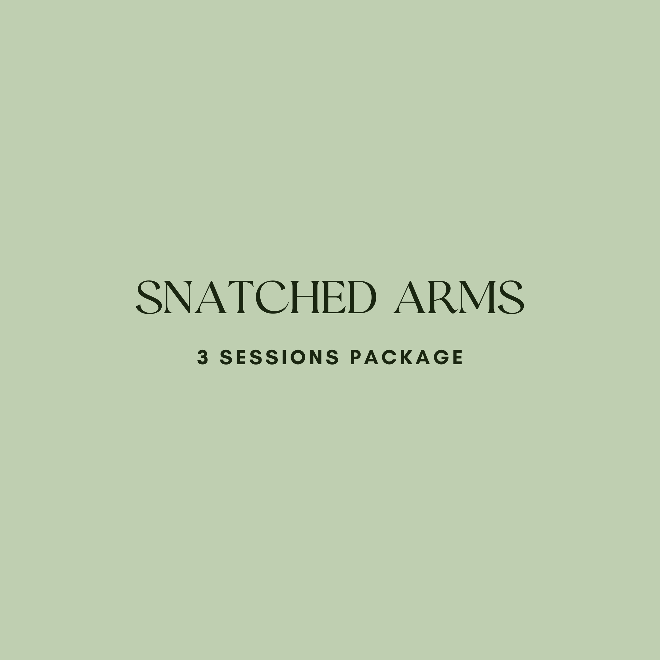 Snatched Arms Package (3 Sessions Package) - Houston Laser Lipo ...
