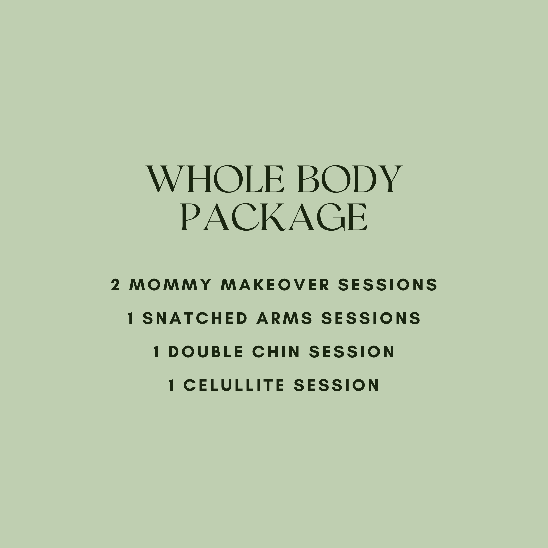 Whole Body Package - Body Sculpting in Houston, TX – London E Spa