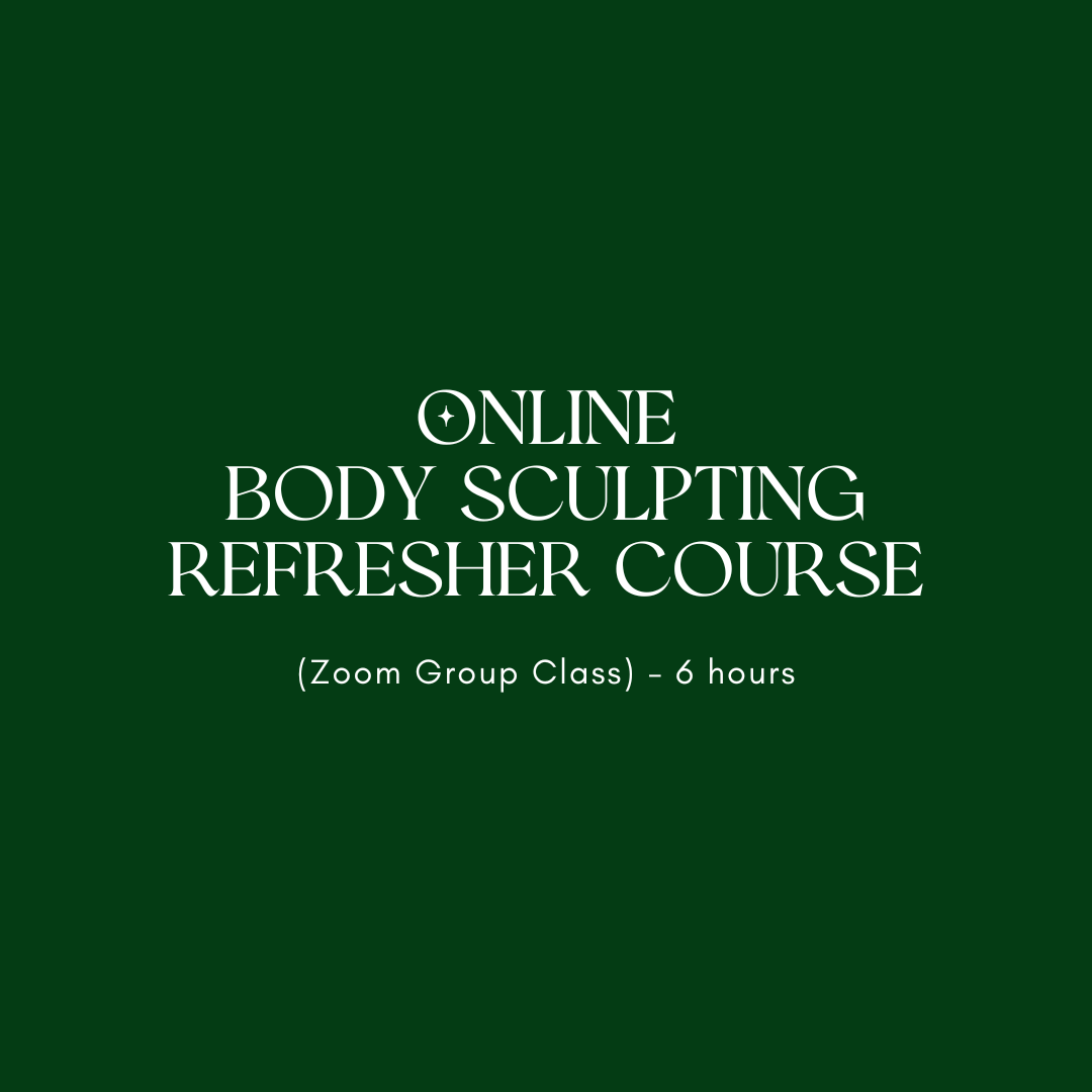 Online Body Sculpting Refresher Course (Zoom Group Class) – London E Spa